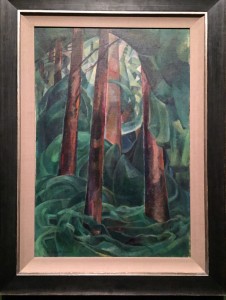 Emily Carr – painter of trees and woodlands in Canada.